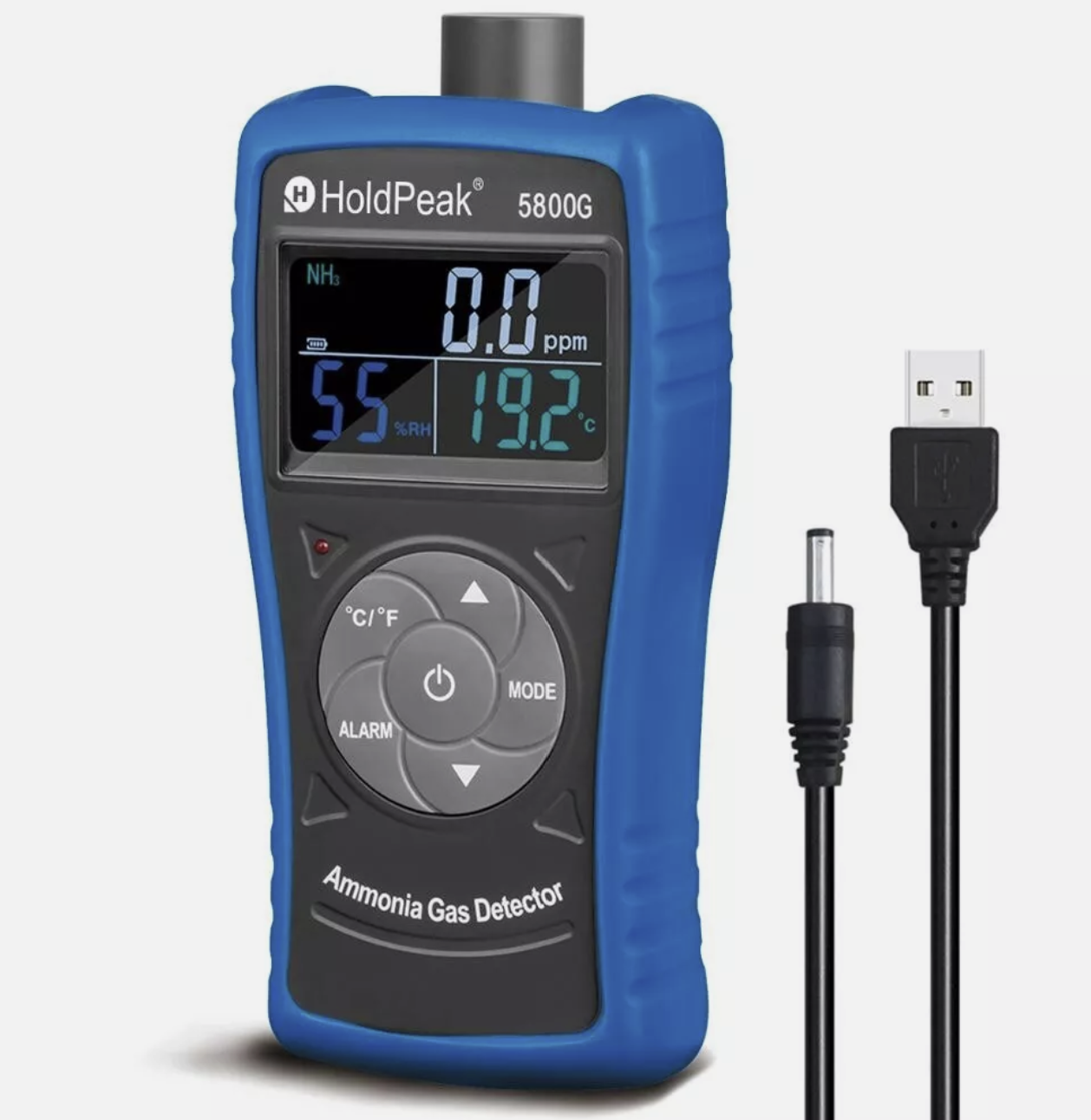 Ammonia Gas Detector NH3 Tester Monitor Professional Meter for Industr