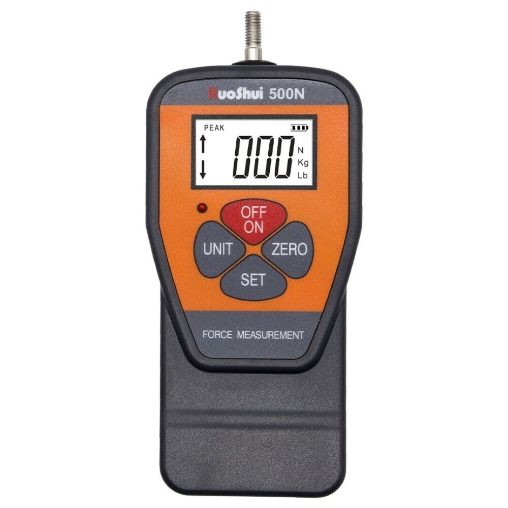 Force Gauge Dynamometer Push Pull Force Tester Meter Digital 500N