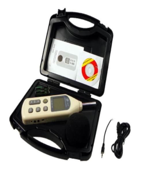 Sound Noise Level Meter USB Data Logger Digital Measurements Benetech