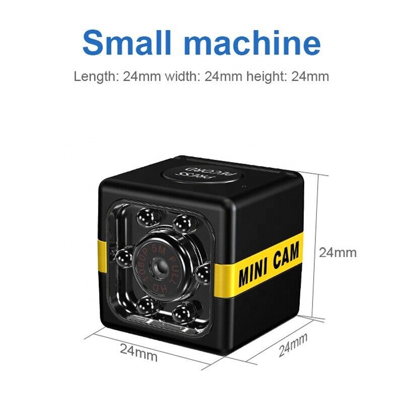 COP CAM Security Camera Motion Detection Night Vision Recorder HD Mini