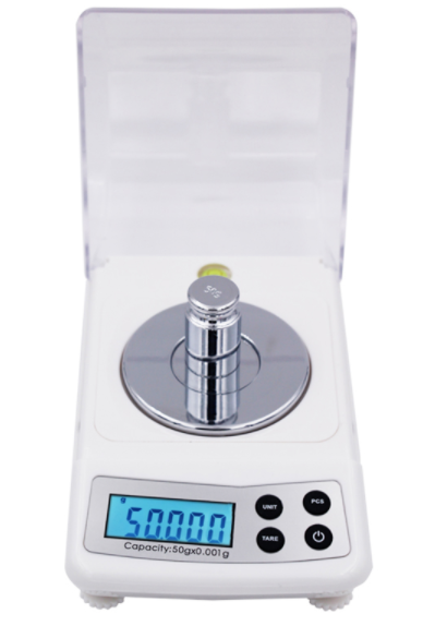 Scale Electronic Mini Balance 50g x 0.001g High Precision Analytical W