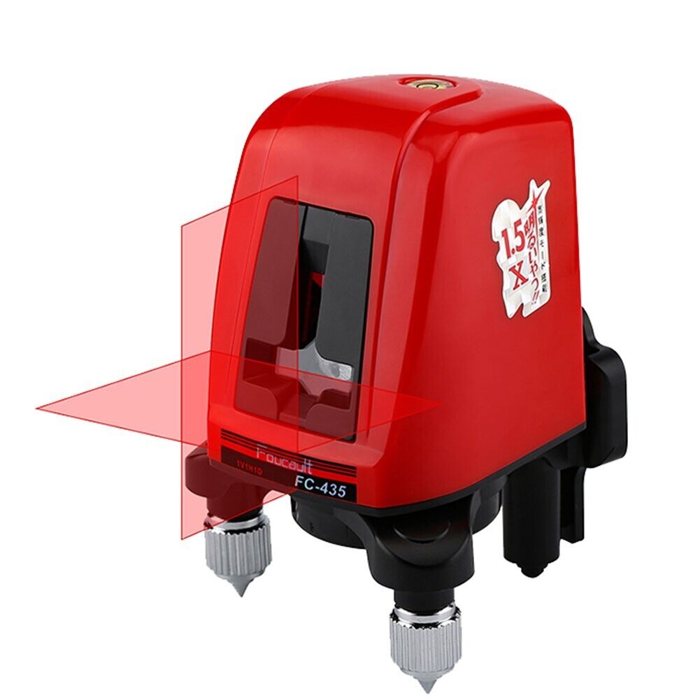 Laser Level Self-Levelling Cross Horizontal and Vertical Laser Red Lin