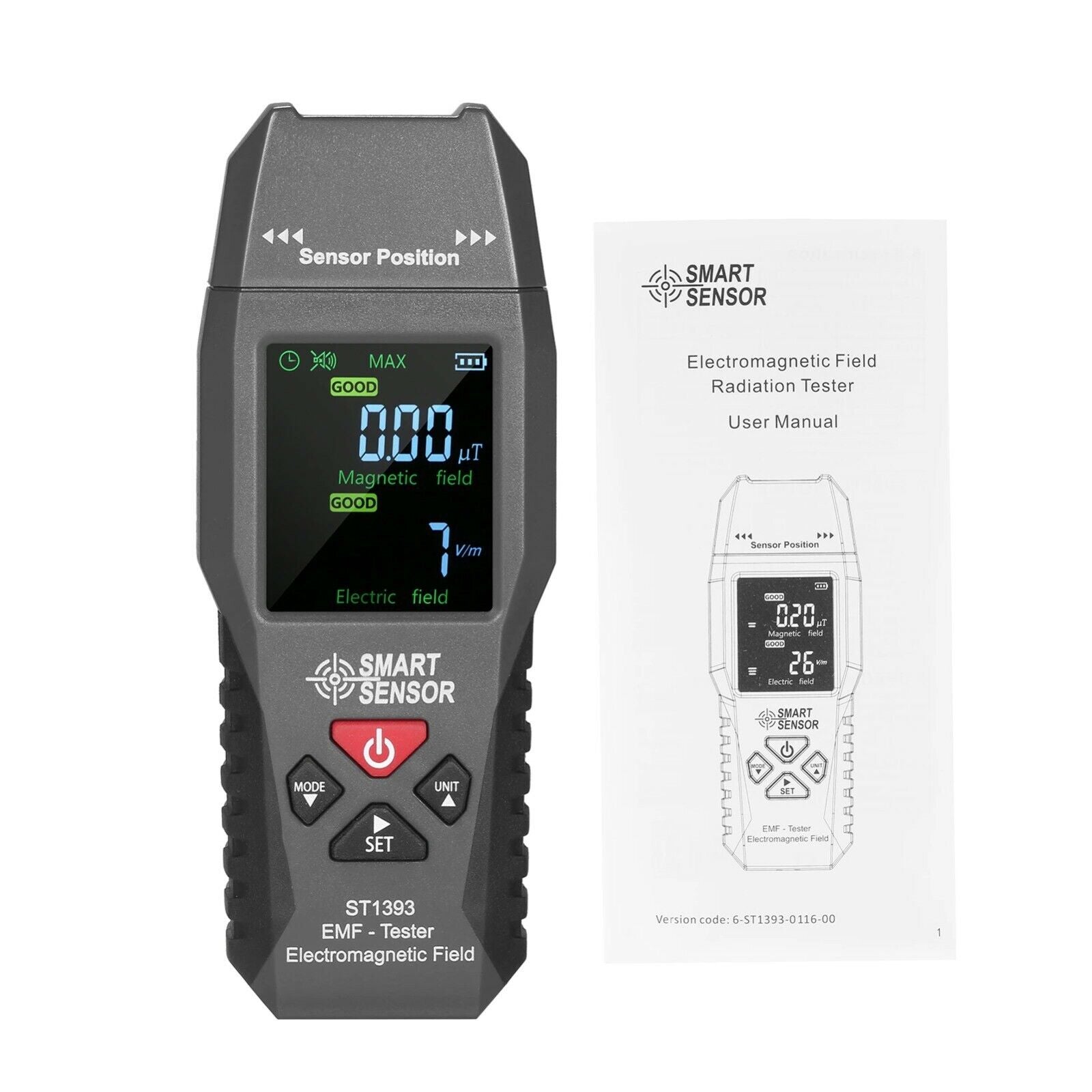 EMF Handheld Meter Detector Electromagnetic Field Radiation Tester ST1