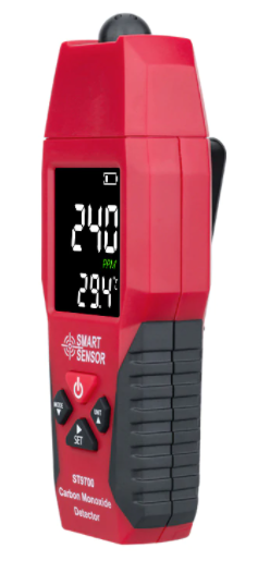 CARBON MONOXIDE METER CO GAS TESTER MONITOR DETECTOR GAUGE SMART SENSO