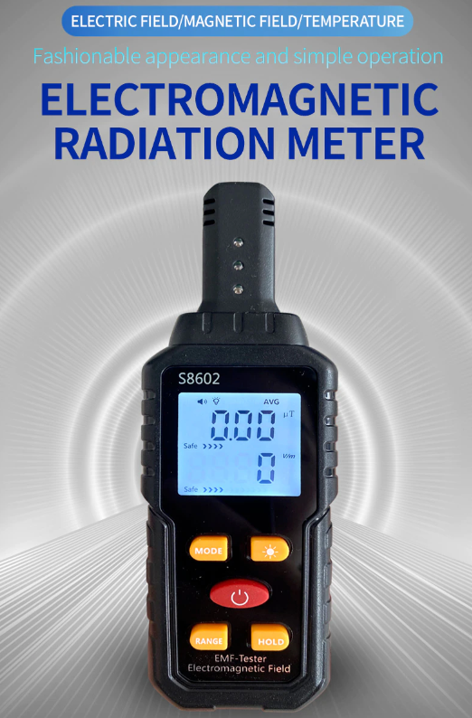 EMF Meter Electromagnetic Field Detector Smart 3 in 1 Digital Counter