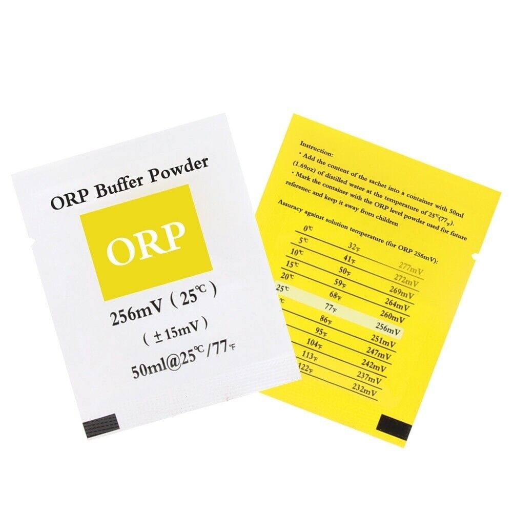 ORP Calibration Powder Buffer 256mV Oxidization Reduction Potential Re