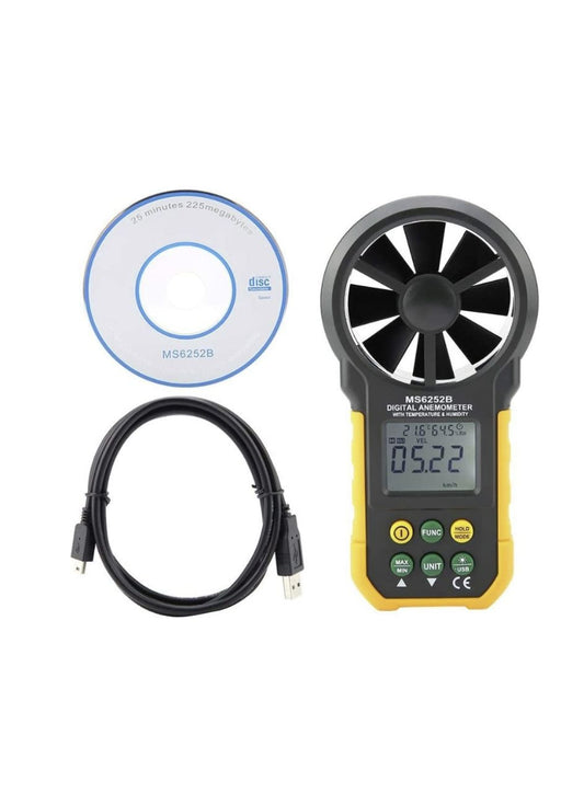 Sound Levels Lux Light Levels Airflow % Humidity Anemometer Wind Temp
